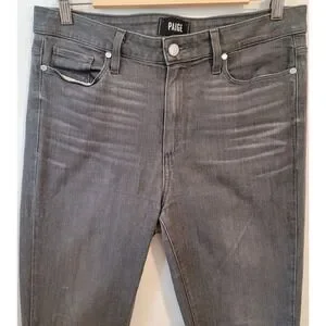 PAIGE | Pants & Jumpsuits | Paige Womans Gray Hoxton Ultra Skinny Jeans ...